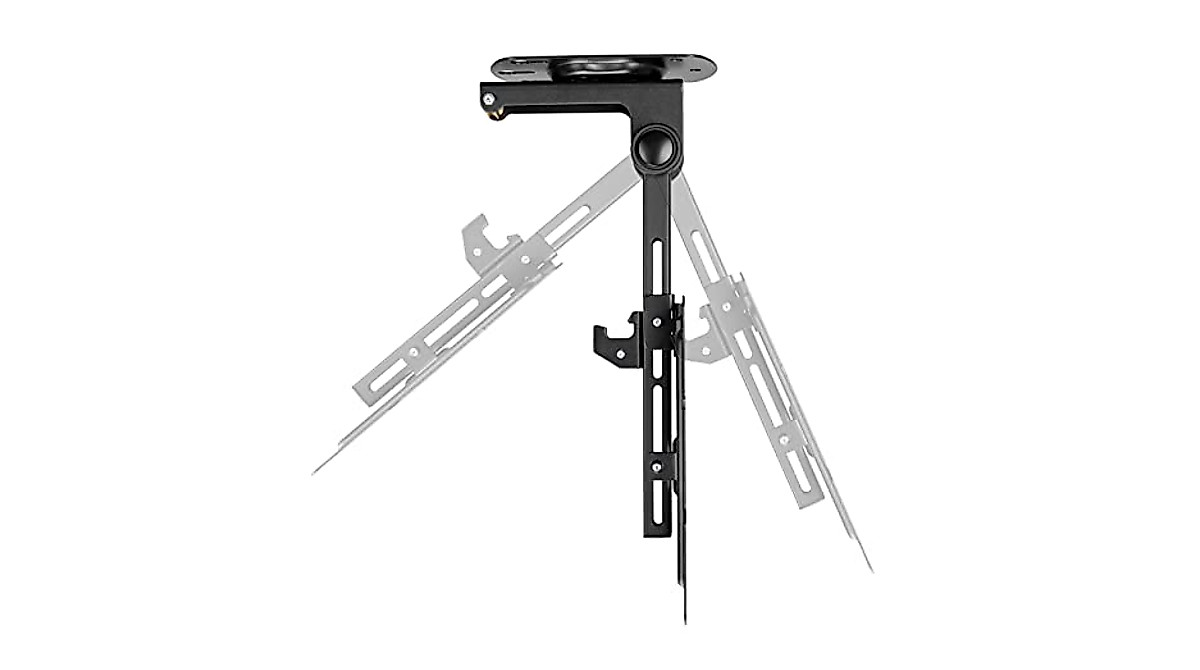 Mount Plus CM322 Flip Down TV Ceiling Mount - Fits 19-42"