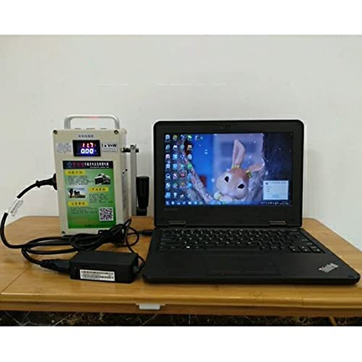 15000mAH Portable Hand Generator Mobile Emergency Power 220V Output/150W (maximum, Corrected Sine Wave) For Garden, Outdoor, Camping, Home Power Station