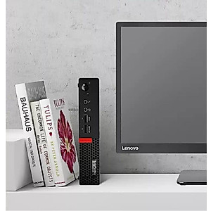 Lenovo ThinkCentre M910q Tiny Desktop Intel i7-7700T Up to 3.80GHz 32GB RAM New 1TB NVMe SSD Built-in AX210 Wi-Fi 6E BT HDMI Dual Monitor Support Wireless Keyboard and Mouse Win10 Pro (Renewed)