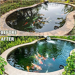 AISITIN 80W Pool Cover Pump, 850 GPH Above Ground Sump Pumps, Submersible Water Pump with 16.4' Drainage Hose, 25' Power Cord and 3 Different Adapters, Temperature Control Protection