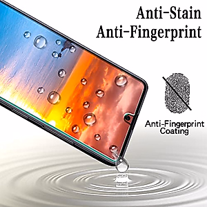 MAYtobe [2-Pack] For Samsung Galaxy A71 5G, Galaxy A71 5G UW, Galaxy A71 4G Tempered Glass Screen Protector, Support Fingerprint Reader, Case Friendly, Bubble Free