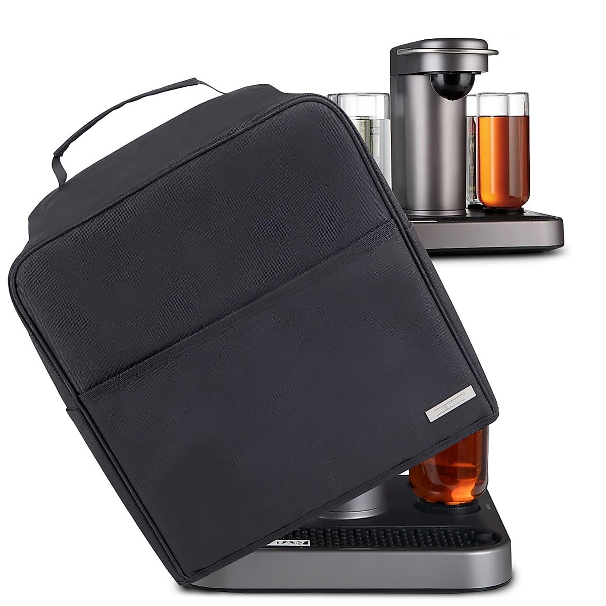 Ksestor Bartesian Dust Cover - Bartesian Cover for Cocktail Machine - Compatible with Premium, Professional, Duet - Black