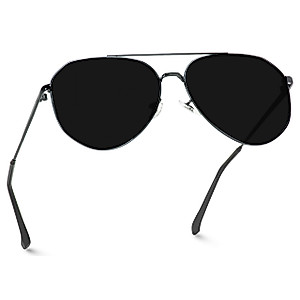 WearMe Pro Polarized Aviator Sunglasses for Women and Men | UV Protection | Reflective Lens | Pink, Blue, Black Aviators