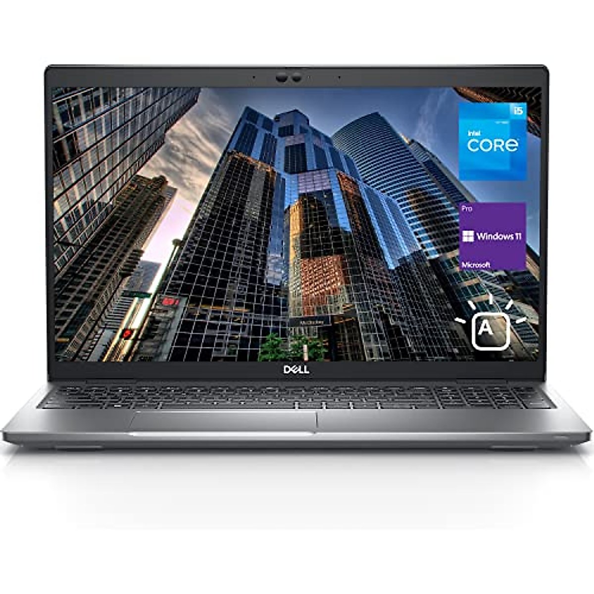 Dell 2022 Newest Latitude 5530 Business Laptop, 15.6" FHD Display, 12th Gen Intel Core i5-1235U, 16GB RAM, 512GB SSD, Webcam, HDMI, Thunderbolt 4, Backlit Keyboard, Wi-Fi 6, Windows 11 Pro, Silver