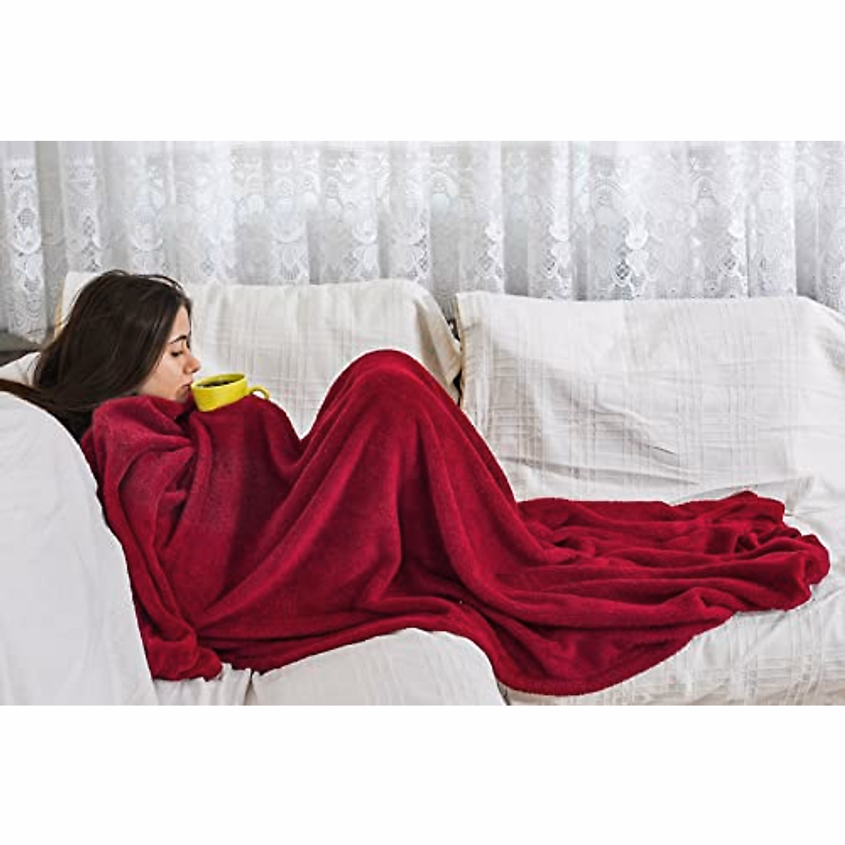 EastArts Custom Blankets with Photo, Personalized Photo Blankets Using My Own Photo, Customized Blankets with Picture, Personalized Gifts for Women Men, Personalized Couples Gifts for Valentines Day