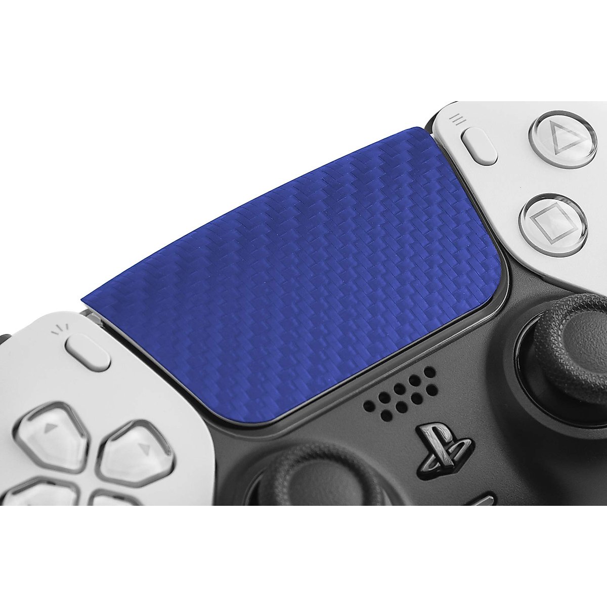 Skin Compatible with Dualsense Controller for PS5 - TouchProtect Texture Enhancing Cover. Easily Add Protection, Improved Texture, and Style to your PS5 Dualsense Controller (Carbon Fiber)