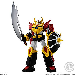 Bandai Shokugan Modeling Project Gyakuten! Ippatsuman SMP Gyakuten-Oh & Tokyu Zaurus Model Kit Set