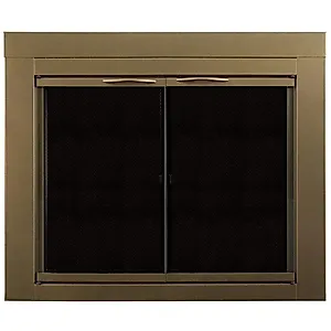 Pleasant Hearth Ashlynn Collection Fireplace Glass Door