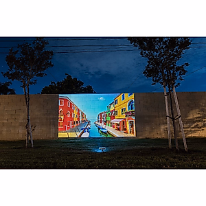 AAXA Technologies P300 Neo LED Video Projector with 2.5 Hour Rechargeable Battery, Onboard Media Player, HDMI/Mini VGA/USB/microSD Inputs, iPhone iPad PS4 Xbox Compatible, 1080p Support