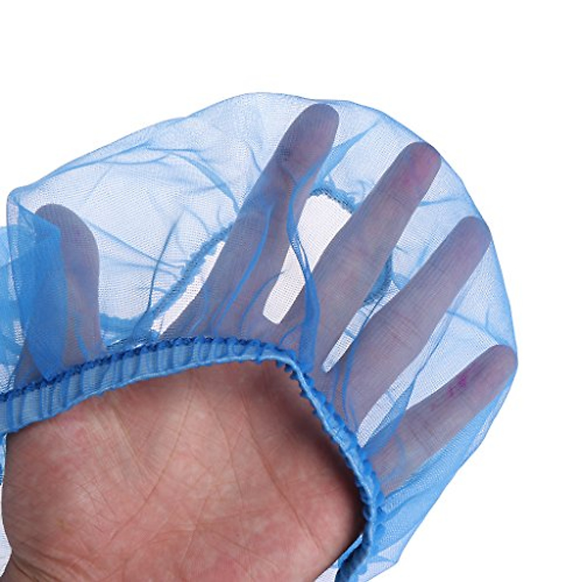 YUNAWU Nylon Mesh Bird Seed Catcher Guard Net Cover Shell Skirt Traps Cage Basket S M L (L, Black)