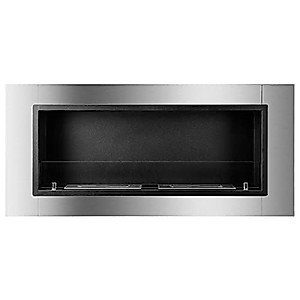 Recessed Wall Ventless Bio Ethanol Fireplace - Lata | Ignis