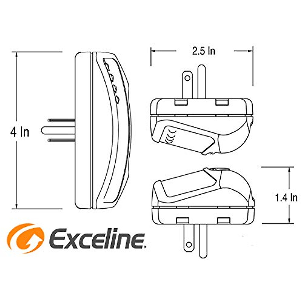 Electronic Surge Protector for Front and Top Load Washers, Gas Dryers, LED, LCD and Plasma Tv's
