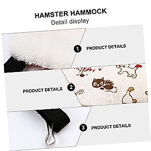 Glider House Plush Silk Animals Layer Winter Sleeping Ferret Bed Nest Bird Bedding Snuggle Warm Guinea Hammock Beige Pet Hedgehog Sack Glider/Squirrel/Ferret/Gerbil/Chinchilla