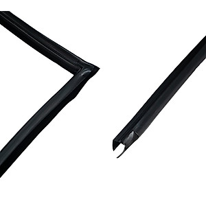 Mytee Products Shipping Container Door Gaskets - 2Pc Complete Door Seal Gasket Set - Container Rubber Door Sealer (3 - Sided Left Hand Side & 4 Sided 8 ft 6”) - Shipping Container Gasket