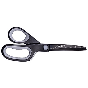 Stanley Scissors Piranha 8" Premium Scissor, Gray (SCI8TINS),1pk