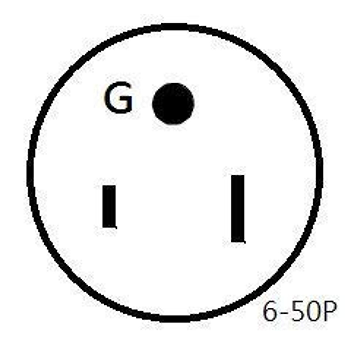 Parkworld Welder 50A Extension Cord, Welding 3-Prong NEMA 6-50 Extension Cord (75FT)