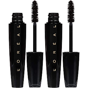 L'Oreal Paris Makeup Voluminous Extra Volume Collagen Plumping Mascara, Black, 0.34 Fl Oz, Pack of 2