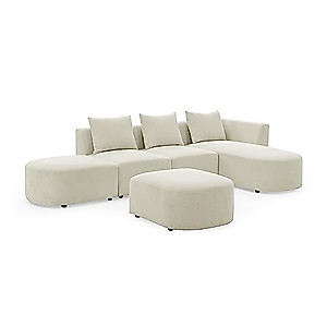 FANYE Oversized Living Room Accent Chair Luxury Wider Seater Armchair