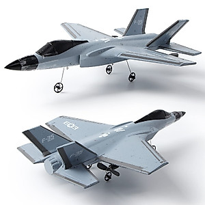 BEHORSE RC Plane, F-35 RC Airplane Ready to Fly, 2 Channel 2.4Ghz Remote Control Plane, Remote Control Airplanes for Kids Boys Girls Adults Beginners