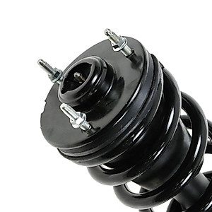 TRQ Front Complete Strut & Shock Spring Assembly Pair 2 Piece Set Compatible with 07-13 Chevrolet Silverado 1500 07-13 GMC Sierra 1500