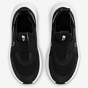 Nike Flex Plus Big Kids Casual Running Shoe Cw7415-003 Size 6 Black/White