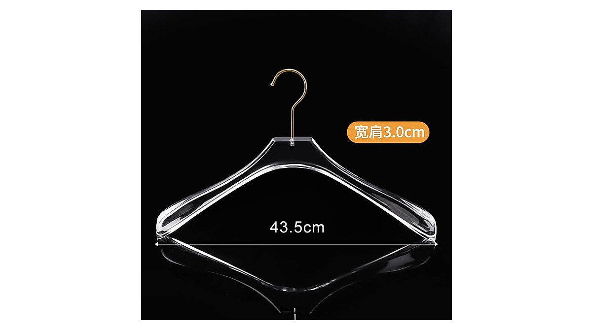 ZHYHSM-111 Acrylic Clothes Rack for Tidy Wardrobes