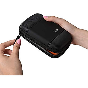 Ivation Portable Compact Travel Storage Case Compatible with FiiO K3, Q1, Q3, M6, A1, A3 Headphone Amplifiers