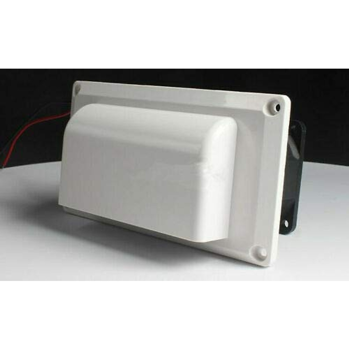 MACHSWON RV Camper Caravan Modified Accessories Side Vent Exhaust Fan 12V DC 25W White