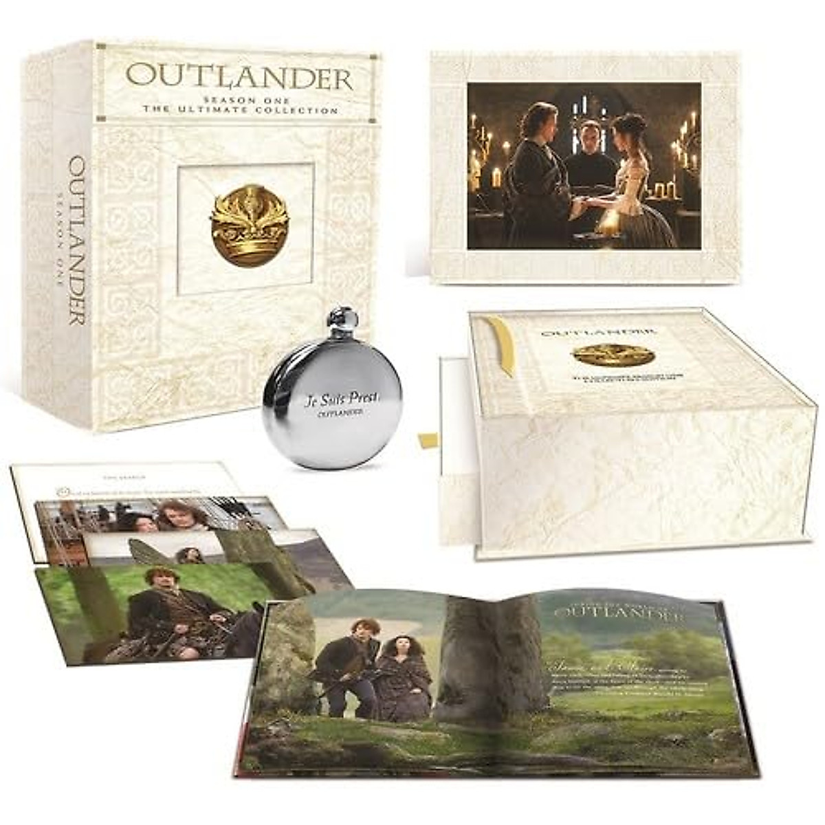 Outlander Season One: The Ultimate Collection (Blu-ray + UltraViolet + Limited Edition Keepsake Box and Flask)