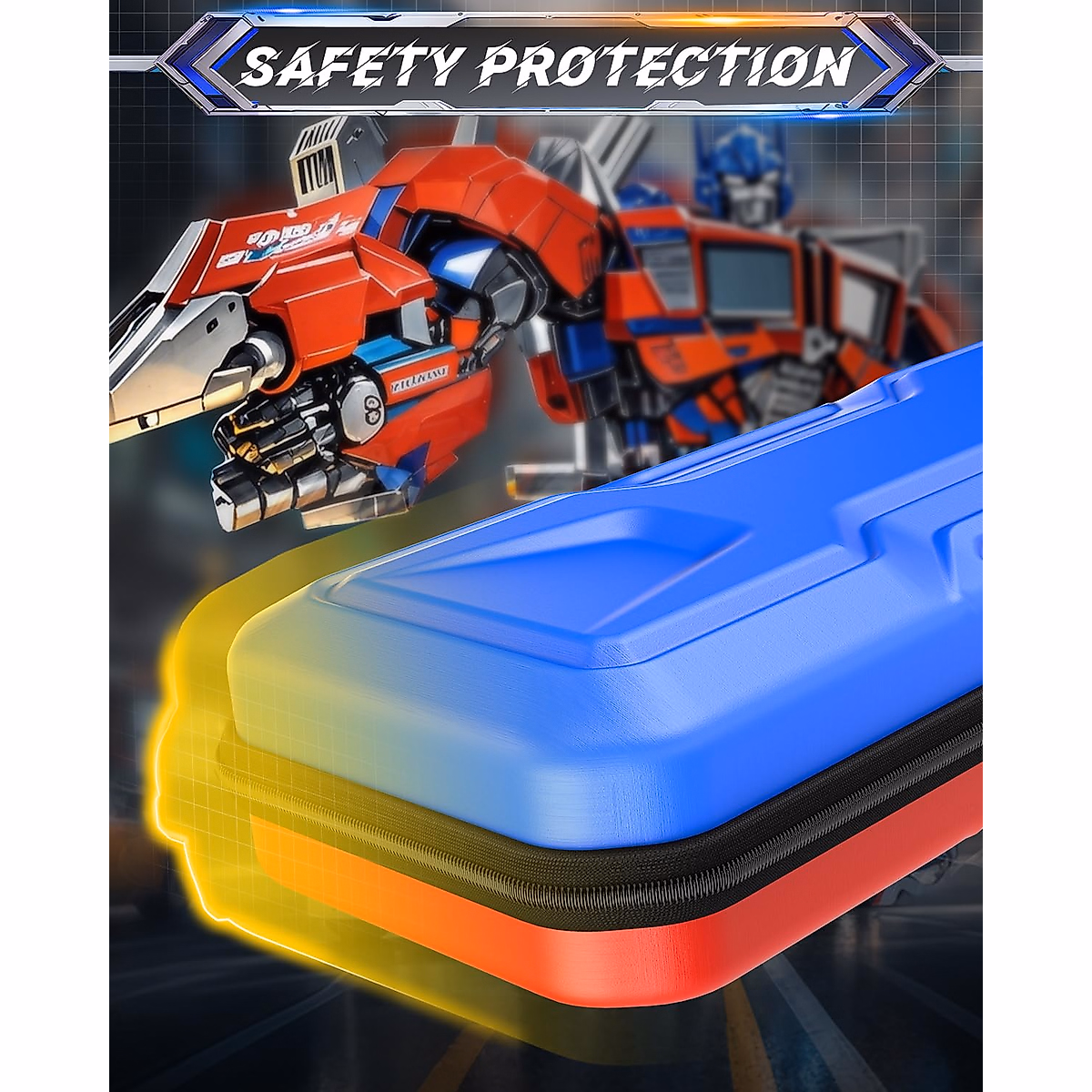 FYOUNG 3 in 1 Accessories Bundle for Playstation Portal, Carrying Case & Hard PC Clear Cover Set with Screen Protector, Protective Shell Portable Travel Handbag for PS5 Portal Remote Player