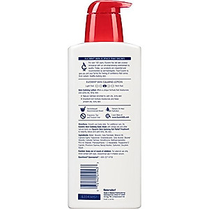 Eucerin Skin Calming Lotion - Full Body Lotion for Dry, Itchy Skin, Natural Oatmeal Enriched - 16.9 fl. oz Pump Bottle