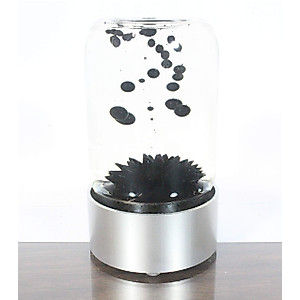 Spike Ferrofluid in a Bottle Magnetic Liquid Sculpture Educational Display Executive Desk Toy