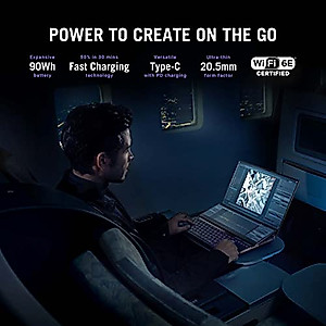 ASUS ROG Zephyrus Duo 16 (2022) Gaming Laptop, 16” 165Hz IPS Type WUXGA 16:10 Display, NVIDIA GeForce RTX 3060, AMD Ryzen 7 6800H, 16GB DDR5, 1TB SSD, Windows 11, GX650RM-ES74