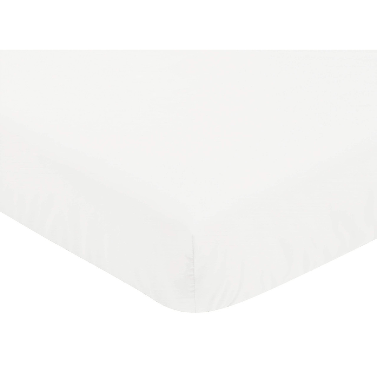 Sweet Jojo Designs Solid Ivory Boy Girl Fitted Crib Sheet Baby Toddler Bed Nursery - Gender Neutral Cream Beige Off White Color for Boho Bohemian Woodland Farmhouse Botanical Floral Linen Collection