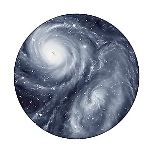 Galaxy and space as well as astronaut abstract painting PopSockets Swappable PopGrip