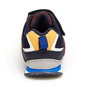 OshKosh BGosh Boys Sneaker, Burgundy, 4 Toddler