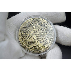 Put On The Whole Armor of God Coin Souvenir Commemorative Coins Bronze Collection