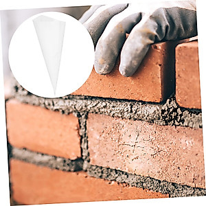 Hemobllo Pcs Construction Pointing Bag Bags Masonry Tile Grout Masonry Bag masonary Masonry Grout Bags Masonry Bags Sanded Grout Piping Dedicated White Bag