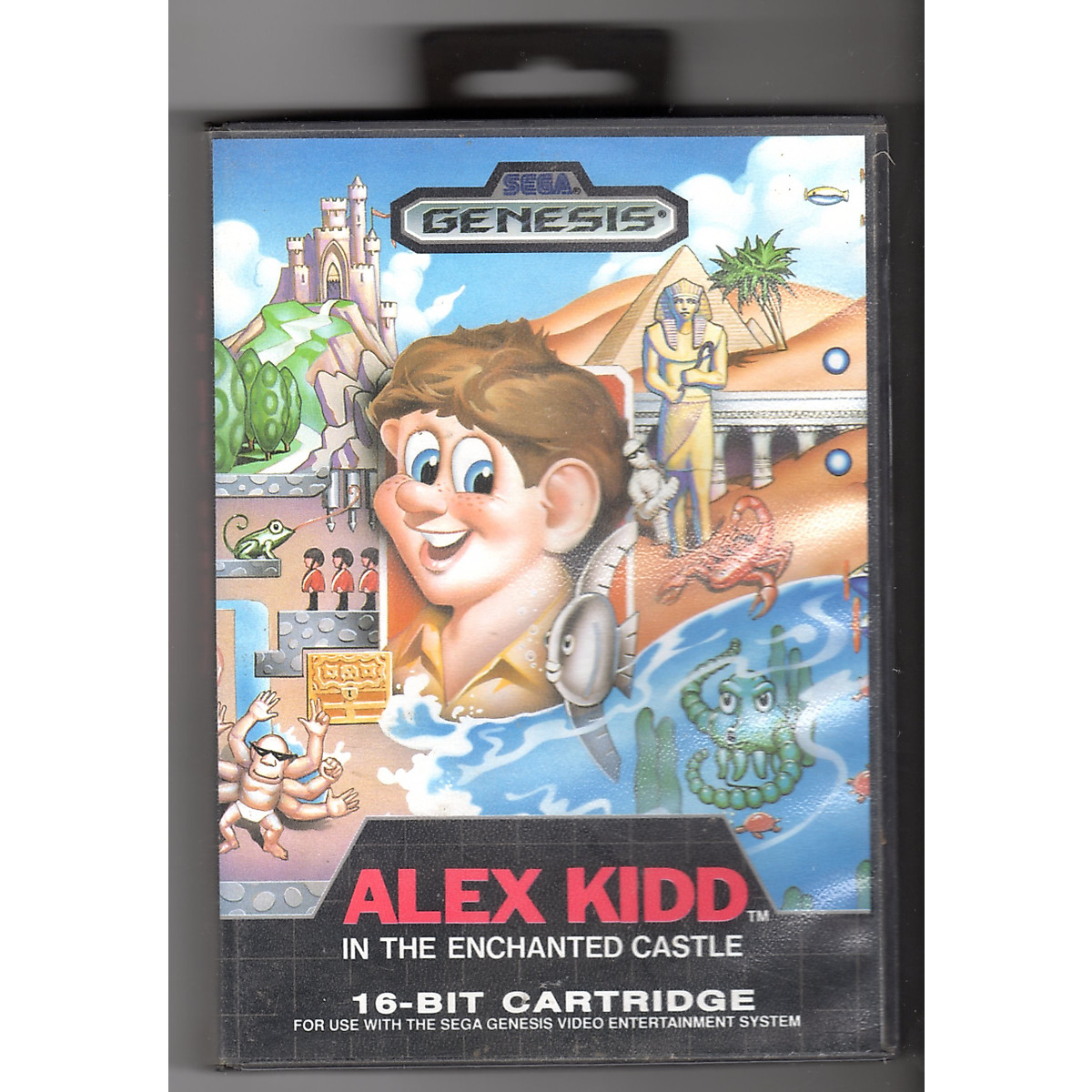 Alex Kidd In The Enchanted Castle - Sega Genesis