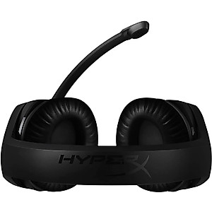 HYPERX Cloud Stinger Gaming Headset - Lightweight Design - Flip to Mute Mic - Memory Foam Ear Pads - Built in Volume Controls - Works PC, PS4, PS4 Pro, Xbox One, Xbox One S (HX-HSCS-BK/NA) (Renewed)