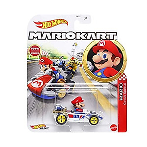 DieCast Hot Wheels Mario Kart Mario, Circuit Special