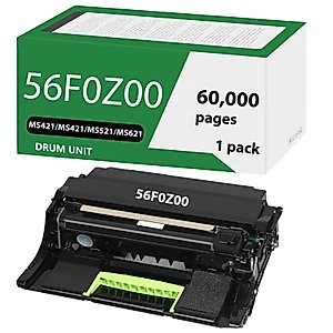 MS321 Drum Unit Remanufactured 56F0Z00 Imaging Unit Compatible with Lexmark MS321dn MS421dn MS421dw MS521dn MS621dn MS622de MX321adn MX321adw MX421ade MX521de MX521ade MX522adh Printer(1-Pack)