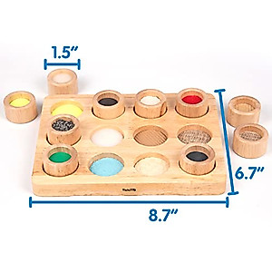 TickiT Touch & Match Board - Toddler Sensory Exploration - Special Educational Needs - Tactile Board - Touch & Feel
