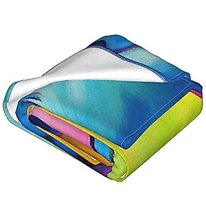Cartoon Blanket Flannel Fleece Throw Blankets Best Friend Super Soft Cozy Warm Plush Bedding for Sofa Living Room Bedroom 50"X40"
