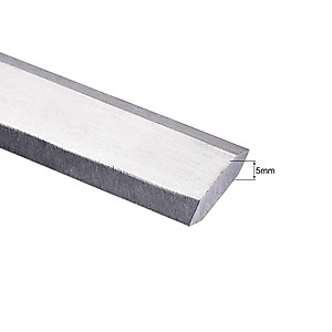 uxcell Precision Bevel Edge Machinist Square 4" x 2.5" (100x63mm) Engineer Woodworking Try Square Right Angle Ruler Solid Steel Square