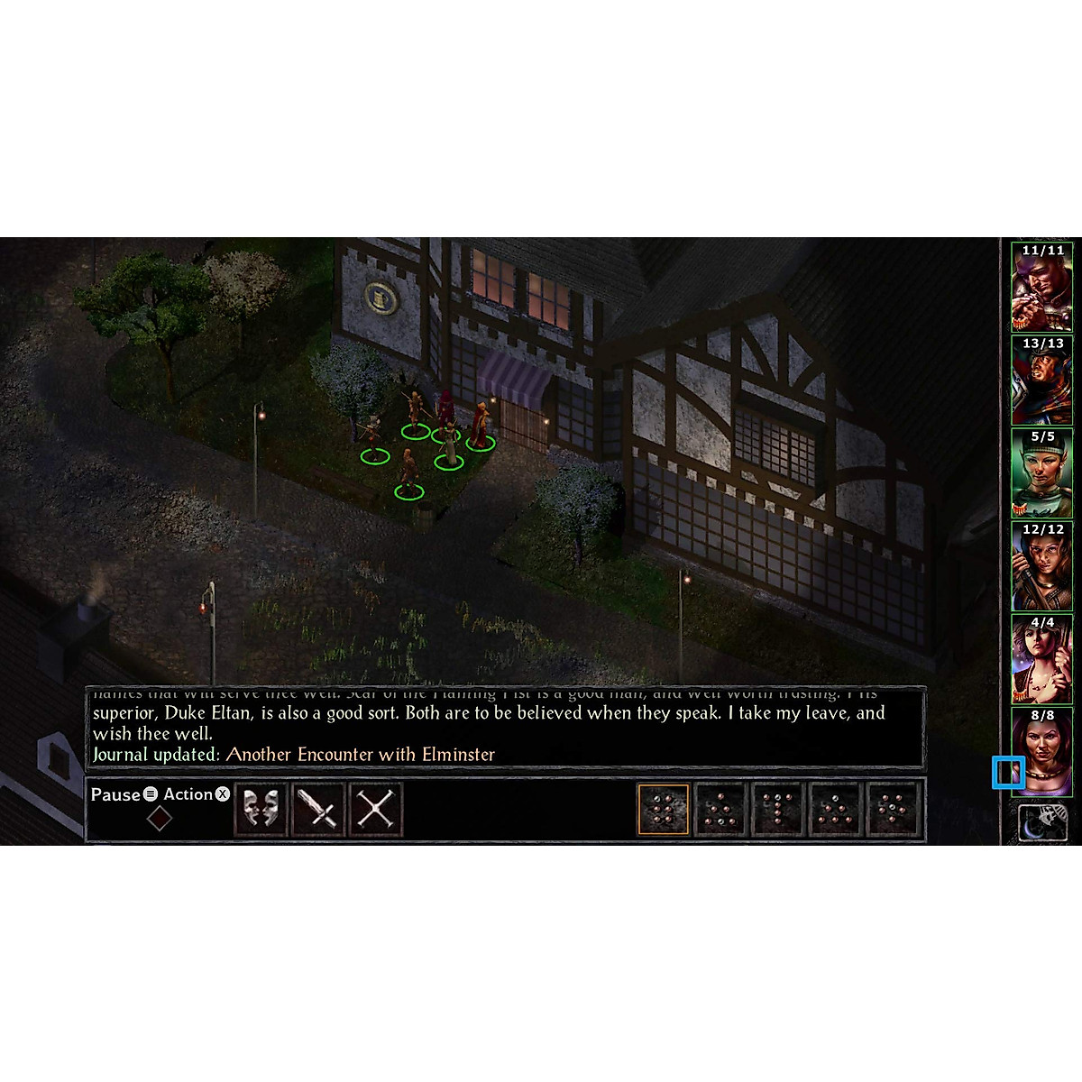 JustForGames BALDUR'S GATE 1+2 Enhanced - PS4 811949030825
