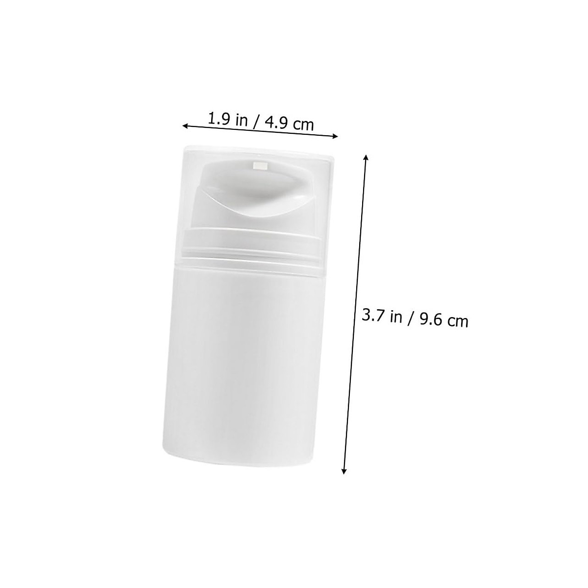 minkissy 6 Pcs Vacuum Lotion Bottle Specialized Mesa para Uñas Acrílicas Portable Foundation Bottles Body Lotion Bottles Essential Oil Perfume Plastic Bottles for Liquids Pump