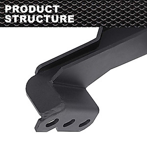 CNNELL Track Bar Drop Bracket Compatible with 2011-2021 Ford F250 F350 4WD 2-3.5" Lift Kit w/screw