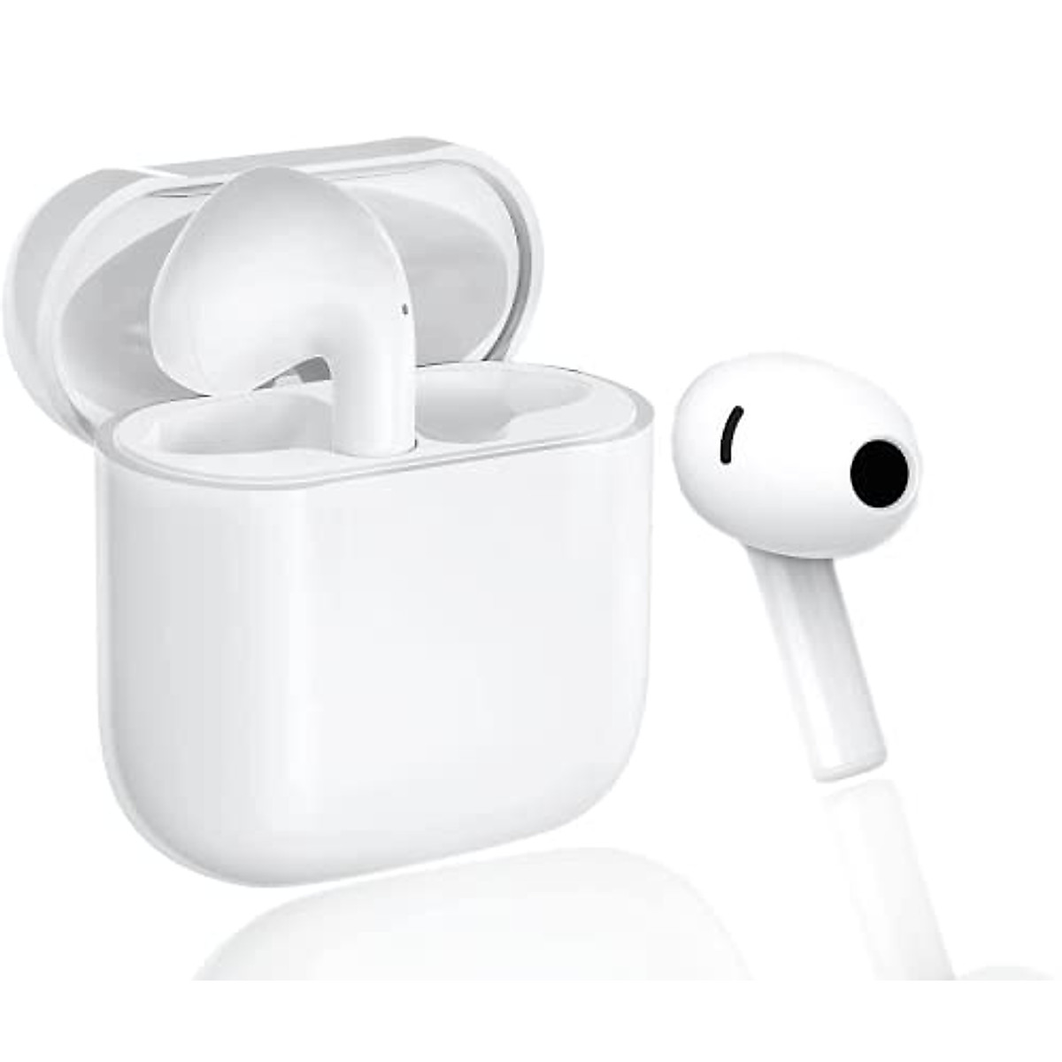 Wireless Earbuds, 30H Playtime AirProBluetooth Headphones with Wireless Charging Box, IPX7 Waterproof in-Ear Ear Buds, Clear Calls Built-in Microphone Stereo Touch Earphones, for iPhone Huawei Samsung