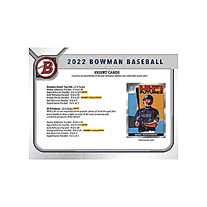 2022 Topps Bowman Baseball Trading Card Mega Box